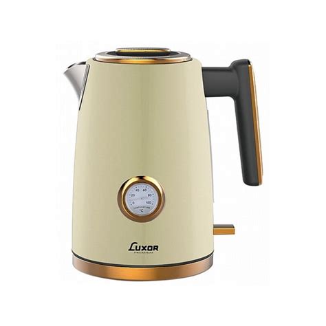 Luxor Electric Kettle 2200 Watt With Temperature Gauge 17 Liters