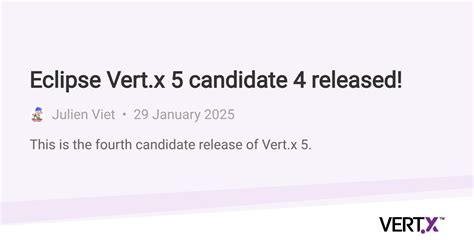 eclipse vert x 5 candidate 4 released blog eclipse vert x