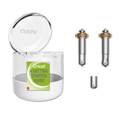 Cricut Maker Machine Blade Tool Organizer With Quickswap Housing Wavy Blade Engraving Tip And