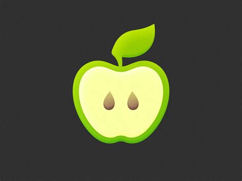 Cool Green Apple Logos