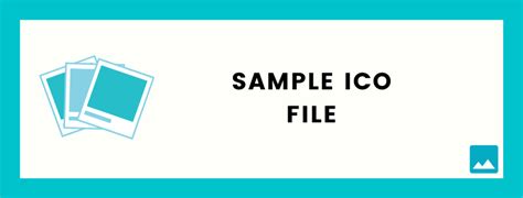 Sample Ico Files For Testing Learning Container