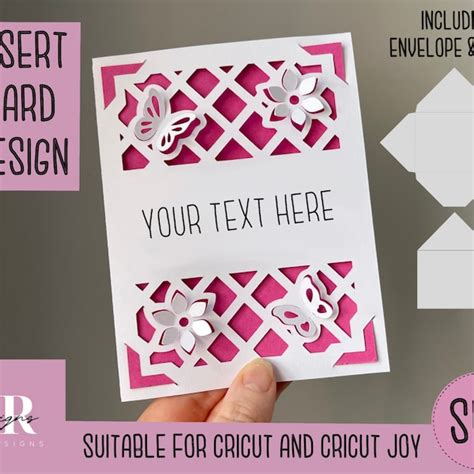 Cricut Card Template Etsy