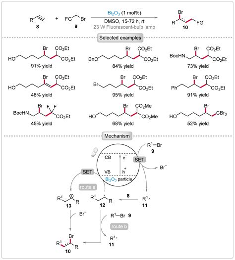 Inorganic Bismuth Catalysts For Photocatalytic Organic Reactions