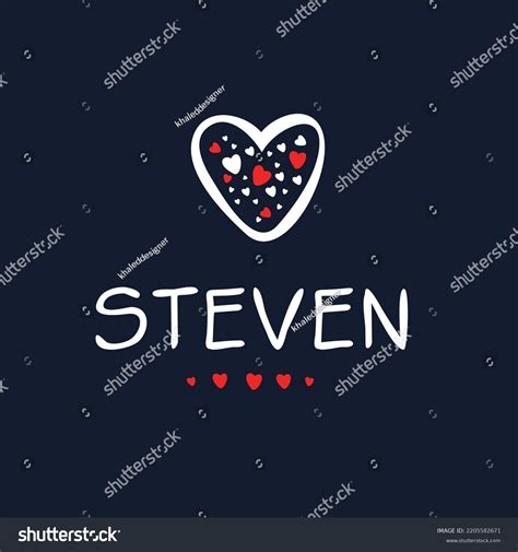 Steven Name Images Stock Photos Vectors Shutterstock