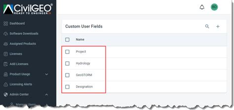 Managing Custom User Fields In Civilgeo Customer Portal