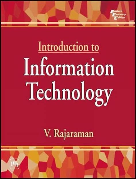 Introduction To Information Technology V Rajaraman Amazon Books