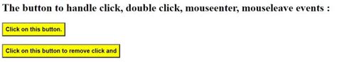 jquery unbind working of jquery unbind function examples