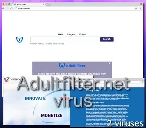 Adultfilter Net Virus How To Remove Dedicated Viruses Com