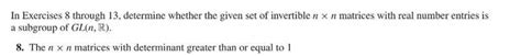 Solved In Exercises Through Determine Whether The Chegg