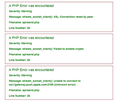 Javascript Apple Push Notification With Php Ajax Loop Stack Overflow