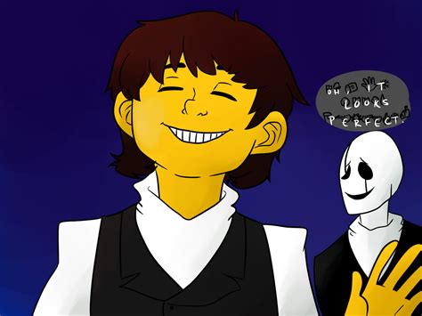 Frisk And Gaster By Mamafranku On Deviantart