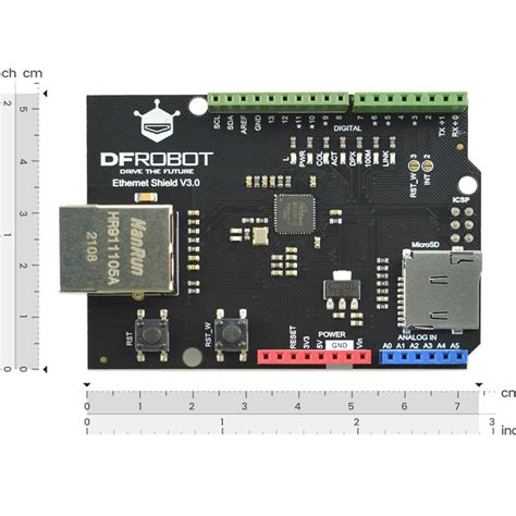 shield ethernet dfrduino v3 0 w5100s prise en charge des cartes mega