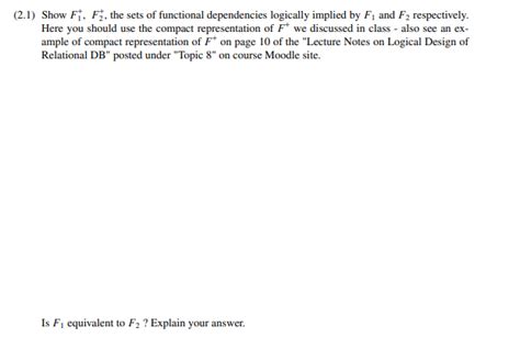 10pts Shown Below Is A Relation Instance R R For Chegg Com