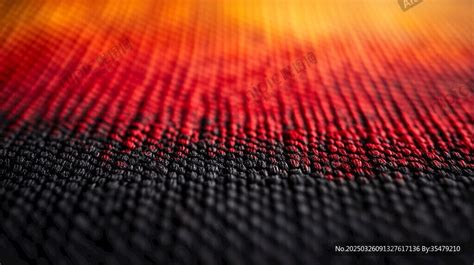 Ai创作图编织 纹理 色彩 纤维 图案 质感 织物 布料 红 黑 黄 渐变 细节 材料 背景 昵图网