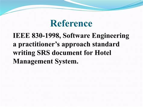 Hotel Management System PPTX