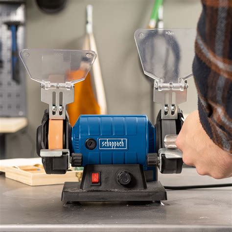Scheppach Hg35 Bench Grinder And Accessory Kit 120w 75mm 230v Scheppach Direct