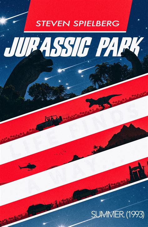 Jurassic Park Alternate Barbasol Themed Movie Poster Neemz The