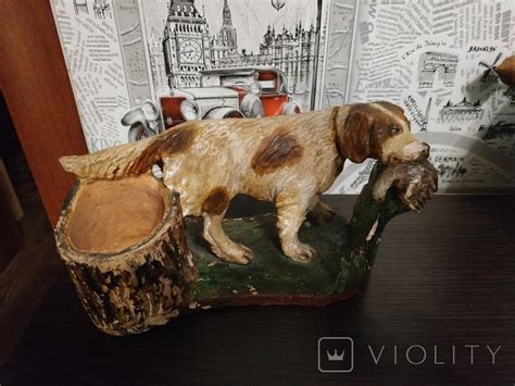 Старинная Статуетка Собака 109441657 купити Violity
