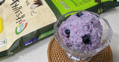 참드림쌀을 사용한 라이스베리 아이스크림