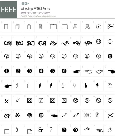 Wingdings Font Fonts Park Hot Sex Picture