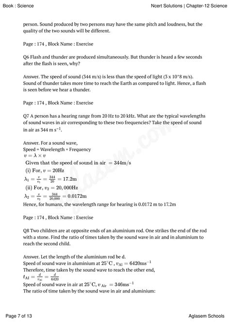 Ncert Solutions Class 9 Science Chapter 12 Sound