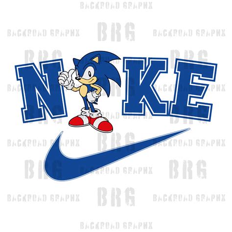 Sonic Nike Transfer Backroad Graphx