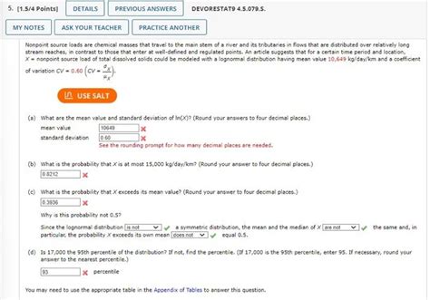 Solved Nonpoint Source Loads Are Chemical Masses That Travel