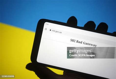 In This Photo Illustration The 502 Bad Gateway Message Is Seen On News Photo Getty Images