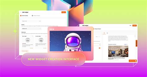 New Widget Creation Interface Now Live In Mgid Dashboard