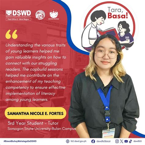 Dswd Tara Basa Tutoring Program