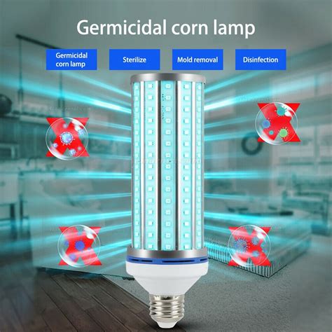Buy Cheap 60w Uv Germicidal Lamp Led Uvc Bulb E27 E26 Home Ozone