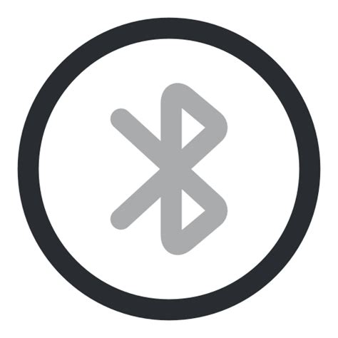 Bluetooth Circle Icon In Iconsax Vol1 Twotone