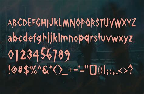 Pick Ax Font Madfonts