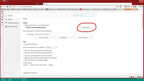windows 10 set firefox as default when it does not show up in settings