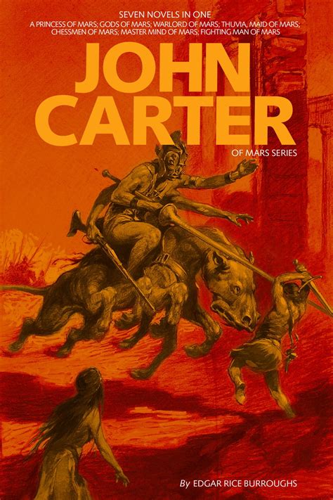 John Carter Adventures On Mars Collection Illustrated Seven John Carter Of Mars Novels In