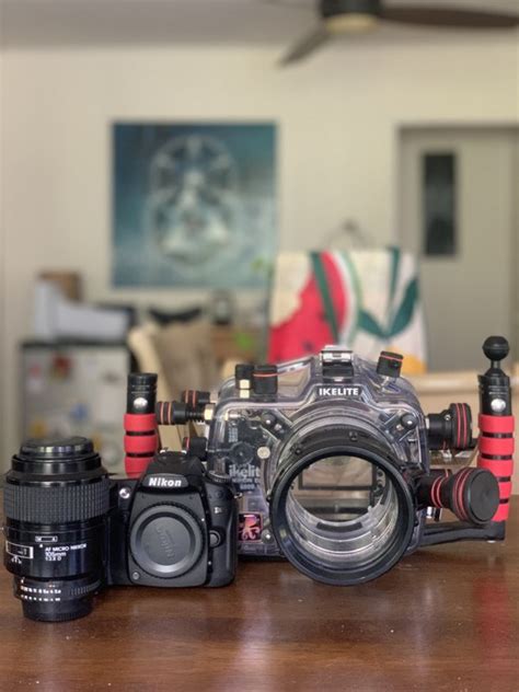 for sale full macro setup nikon d90 ikelite dive housing full kit