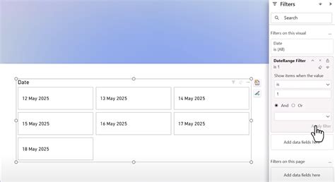 Create A Perfect Date Picker Slicer In Power Bi