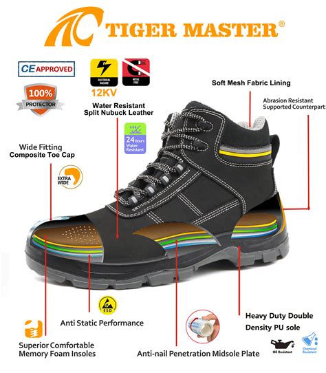 12kv Insulation Composite Toe Safety Shoes Electrical Buy 12kv