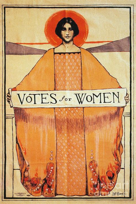 Votes For Women Poster Drawing By Granger Fine Art America