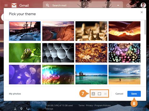 Change Your Inbox Theme CustomGuide