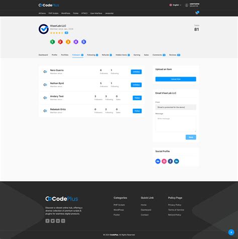 Codeplus Multi Vendor Digital Marketplace By Viserlab Codecanyon