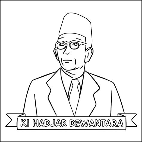 Gambar Ki Hajar Dewantara