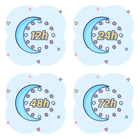 Premium Vector Clock Icon In Comic Style Timer Countdown Cartoon Vector Illustration On