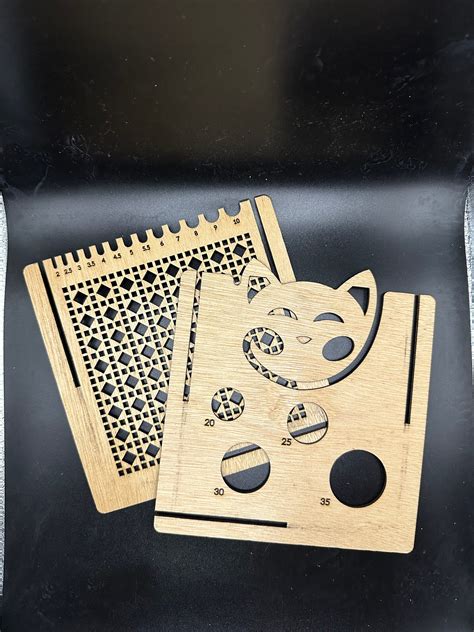 Yarn Bowl Craft Cube Organizer Svg Laser Cut Design File Crochet Knitting Needlework Etsy