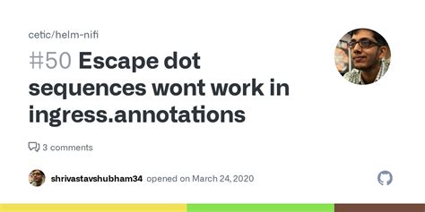 escape dot sequences wont work in ingress annotations · issue 50