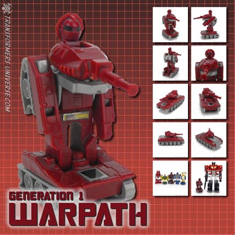 G1 Warpath Transformers Universe