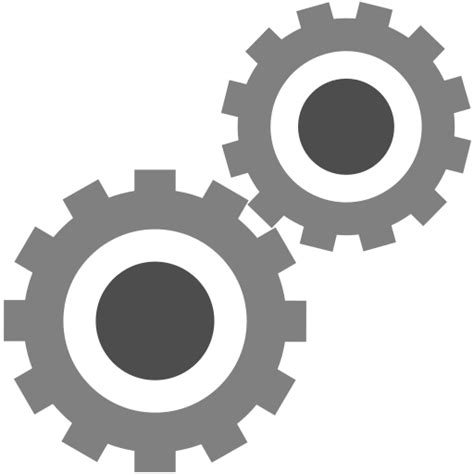 Gear Assembly Generic Color Fill Icon