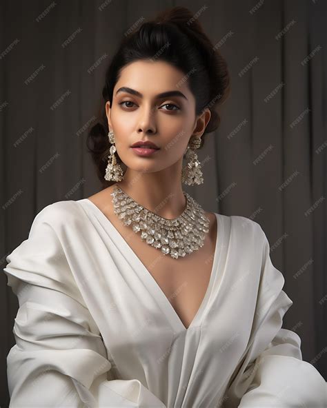 印度女演員 Niketa Rishabha Premium Ai Generated Image