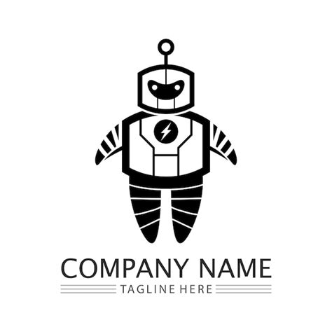 Premium Vector Robot Icon Vector