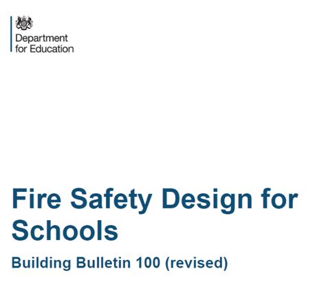 Safeguard Consultancy Fire Consultancy Bb100 Schools